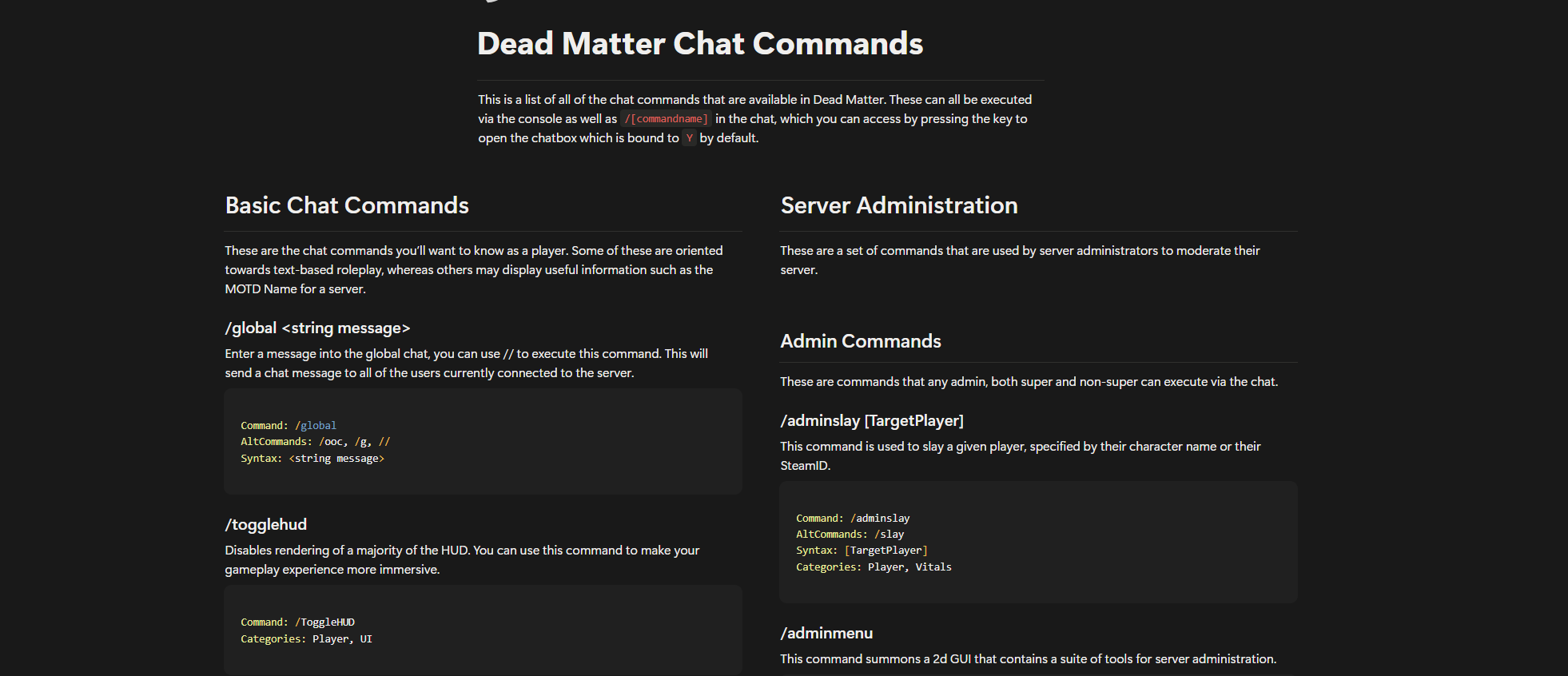 Dead Matter - Ultimate Interactive Map, Wiki & Survival Guides
